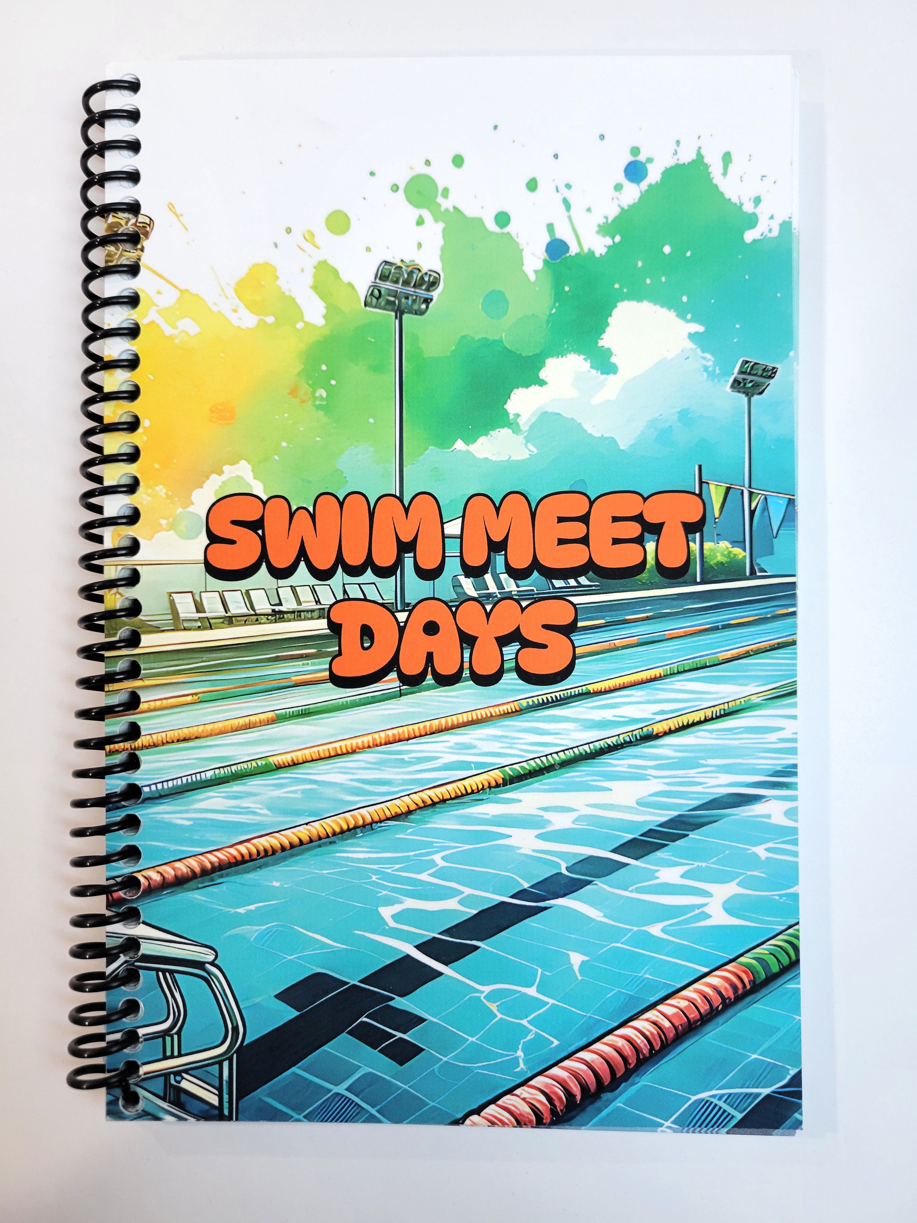 Swim Meet Days Swim Meet Journal – Dive in Gifts